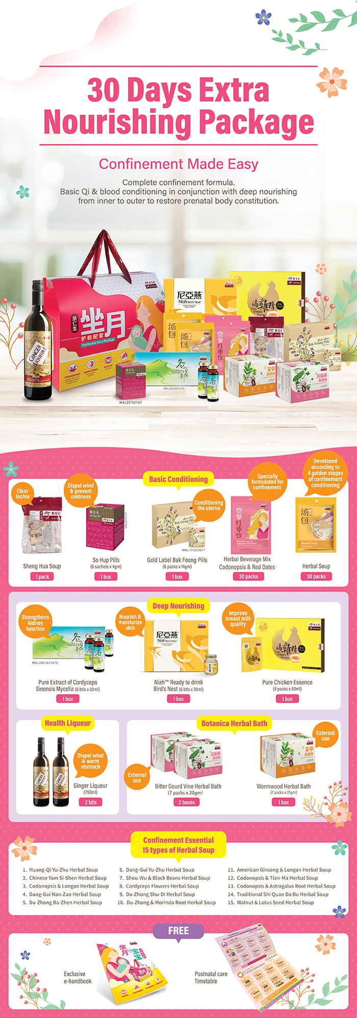 30 Days Extra Nourishing Package - Eu Yan Sang Malaysia