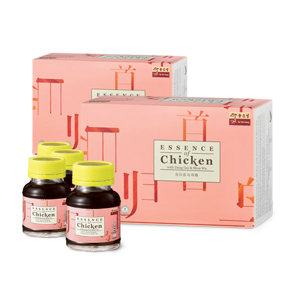 Essence of Chicken with Dang Gui & Shou Wu 2 boxes - Eu Yan Sang (Malaysia)